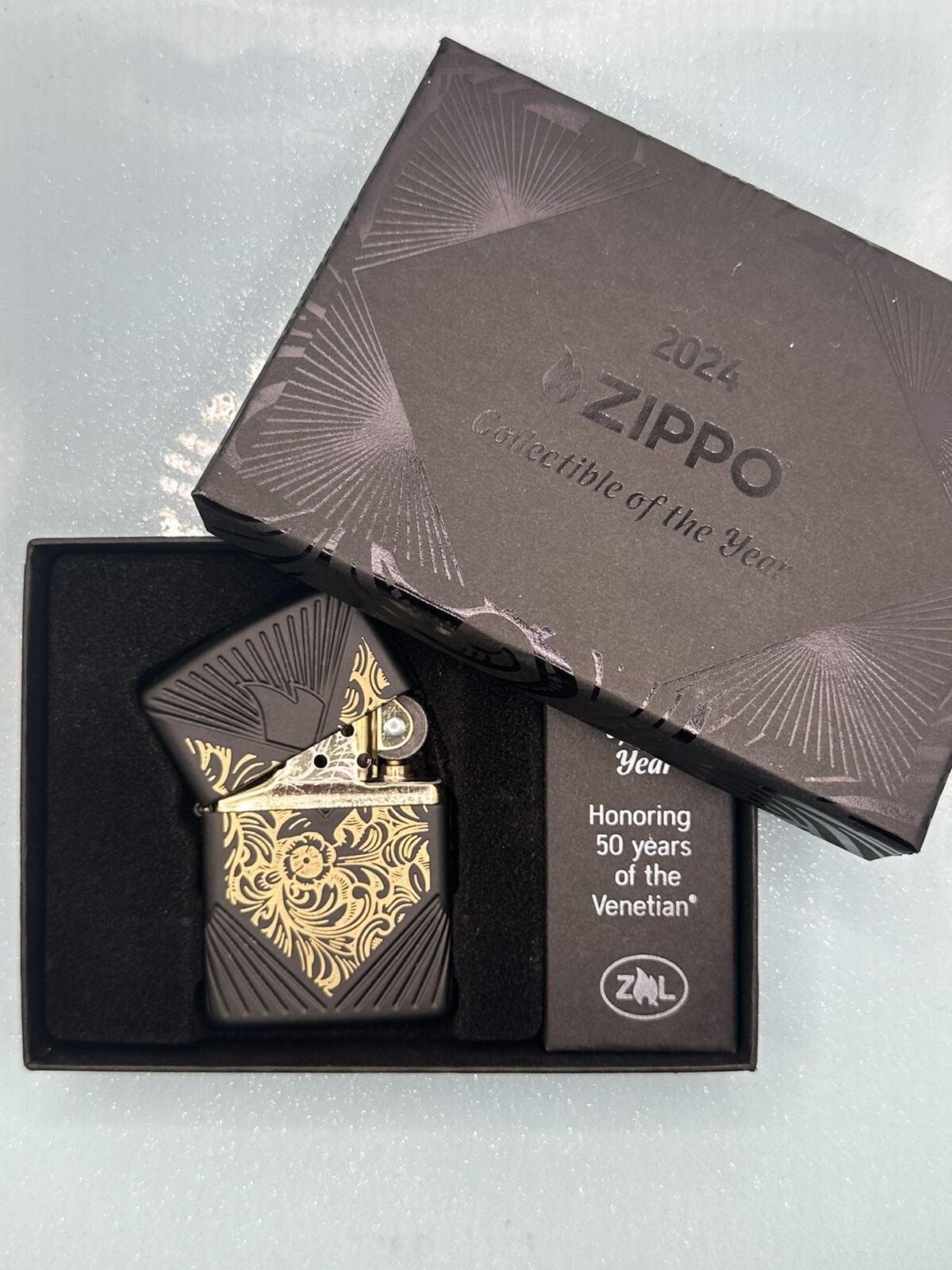Limited Edition 2024 Collectible Of The Year Venetian Zippo Lighter ...