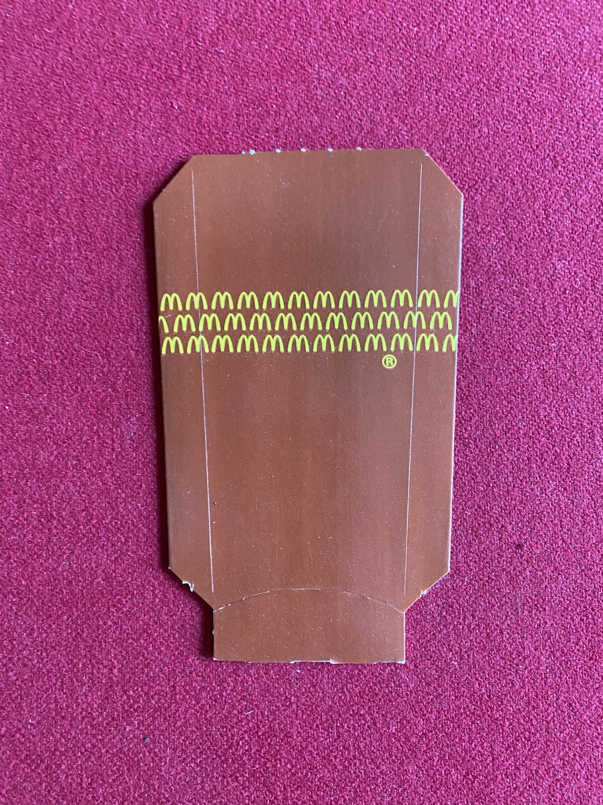 1986, McDonald's, "Un-Used", Hash Brown Container (Scarce / Vintage) | eBay