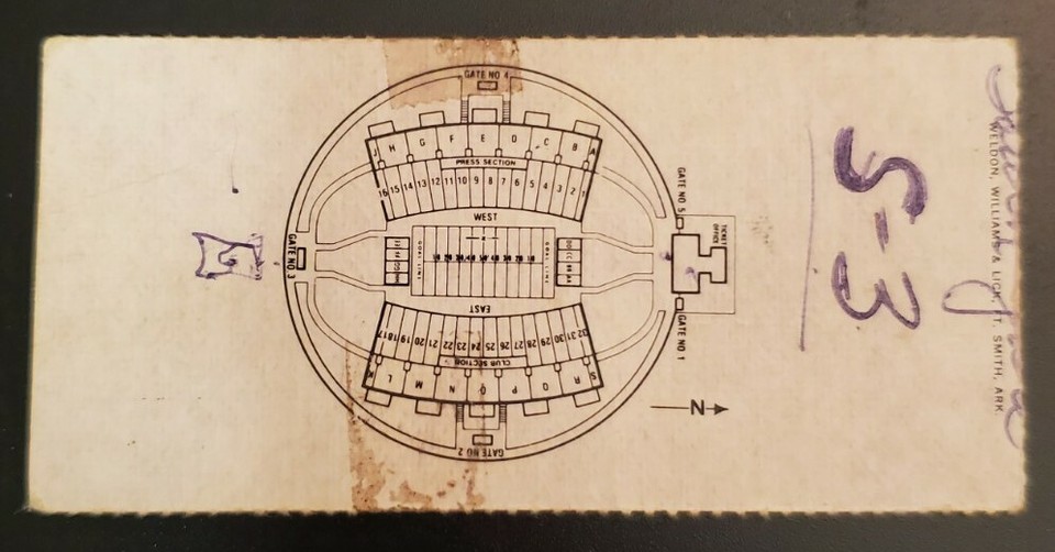 Iowa State Cyclones Iowa Hawkeyes Football Ticket Stub 9/19 1981 Donnie ...