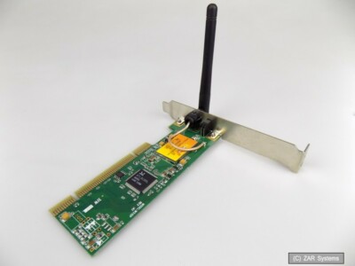 Kingnet 54Mbps Wireless LAN PCI Card WP54-1S W510P RTL8185L WLAN Wifi ...