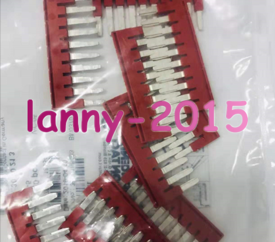 10PC NEW Phoenix shorting strip FBS10-5 3030213 shorting piece red | eBay