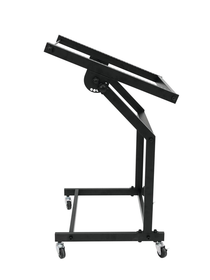 19U Studio DJ Rack Stand Cart for Network Mixer Music Audio Equipment ...