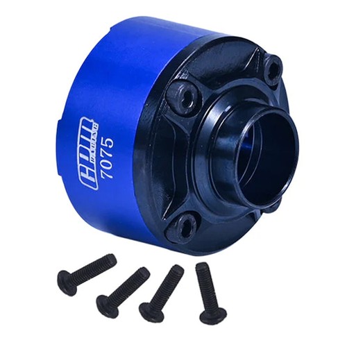 GPM Medium Carbon Steel+Alum 7075 Front/Center/Rear Diff Case Blue ...