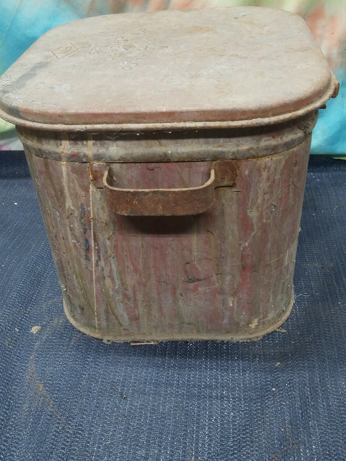 Industrial Vintage Protectoseal 1425 Oil Rag Can Disposal W/O Foot ...