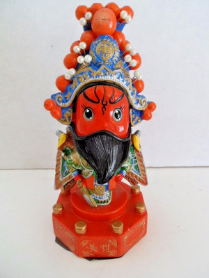 Chinese Peking Opera Asian Warrior Bobble Head | eBay
