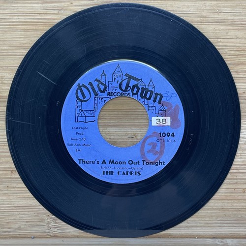The Capris - Indian Girl 7" Record 45 RPM Old Town Doo Wop | eBay