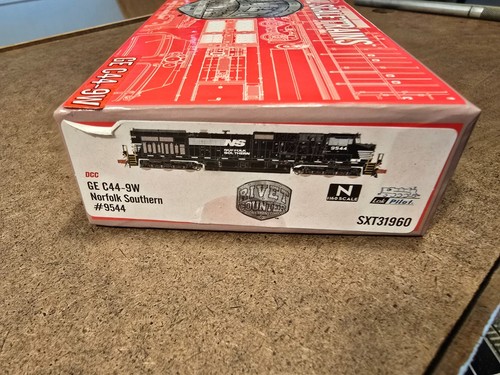 N Scale Scale Trains GE C44-9W Locomotive Norfolk Southern 9544 ...