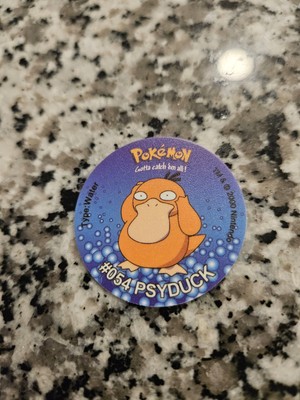 TAZOS POKEMON Pogs Flips Taps Pokemon Pogs #054 Psyduck Pogs | eBay