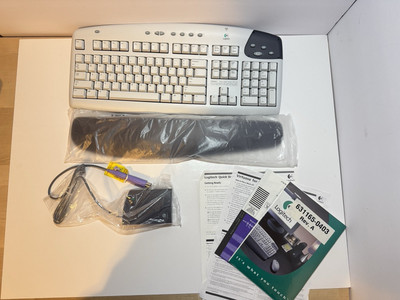 Vtg Logitech Cordless Wireless iTouch Keyboard / OPEN BOX (READ) | eBay