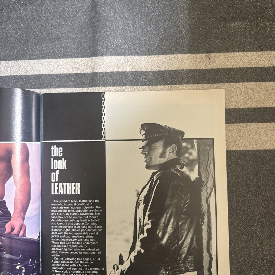 Vintage MANDATE magazine April 1978, nude male models, excellent ...