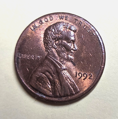 1992 Lincoln Memorial Small Cent Close “AM” Penny RARE!!!! | eBay