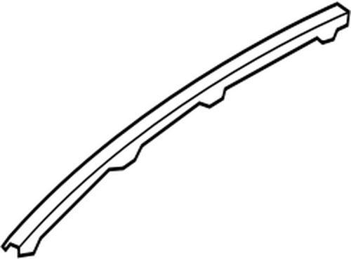 6410B028 Mitsubishi Reinforcement, rr bumper 6410B028, New Genuine OEM ...