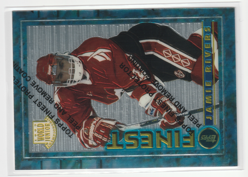1994-95 Topps Finest Hockey - #152 Jamie Rivers | eBay