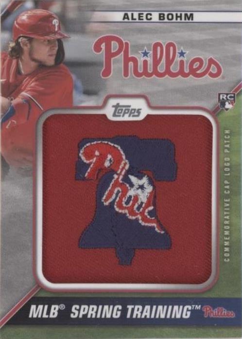 2021 Topps - Spring Training Cap Logo Manufactured Patches Alec Bohm # ...