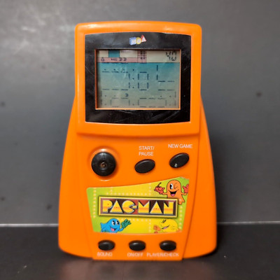 Pac-Man Orange Handheld Video Game Works Namco MGA 1980 Vintage ...