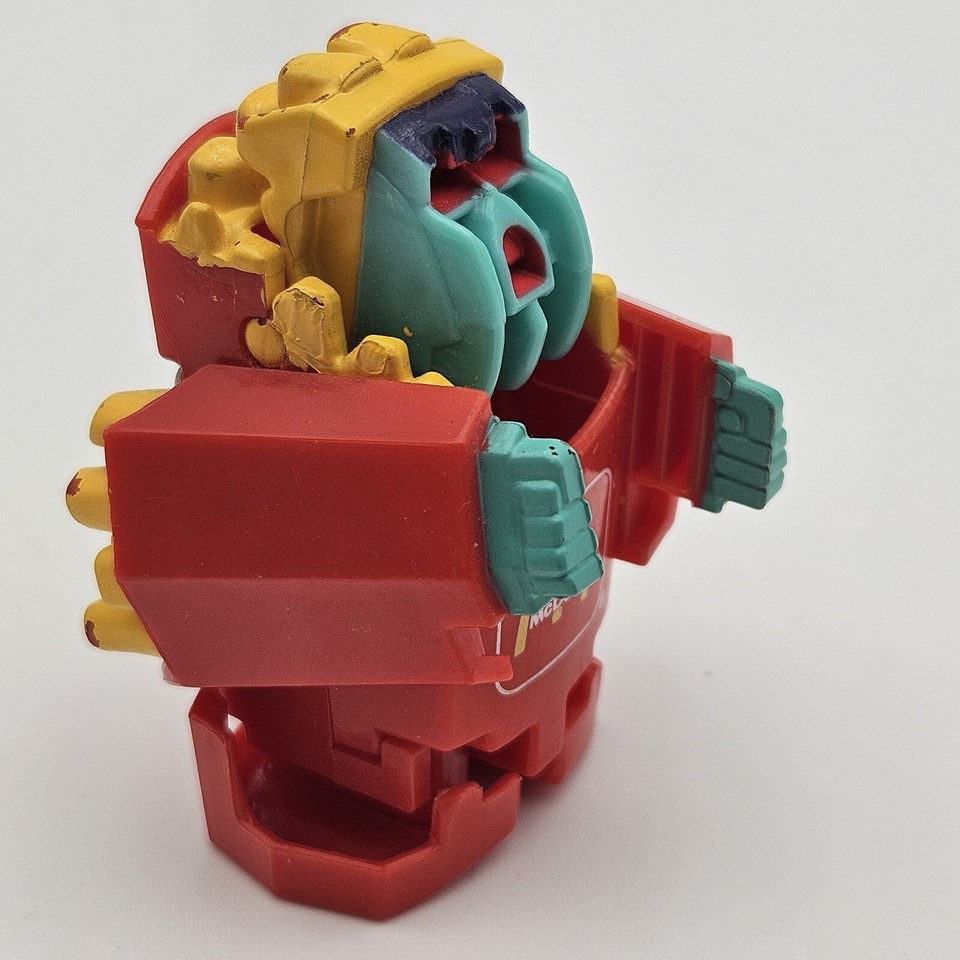 Vintage 1987 McDonalds CHANGEABLES Transformers Large FRENCH FRIES ...