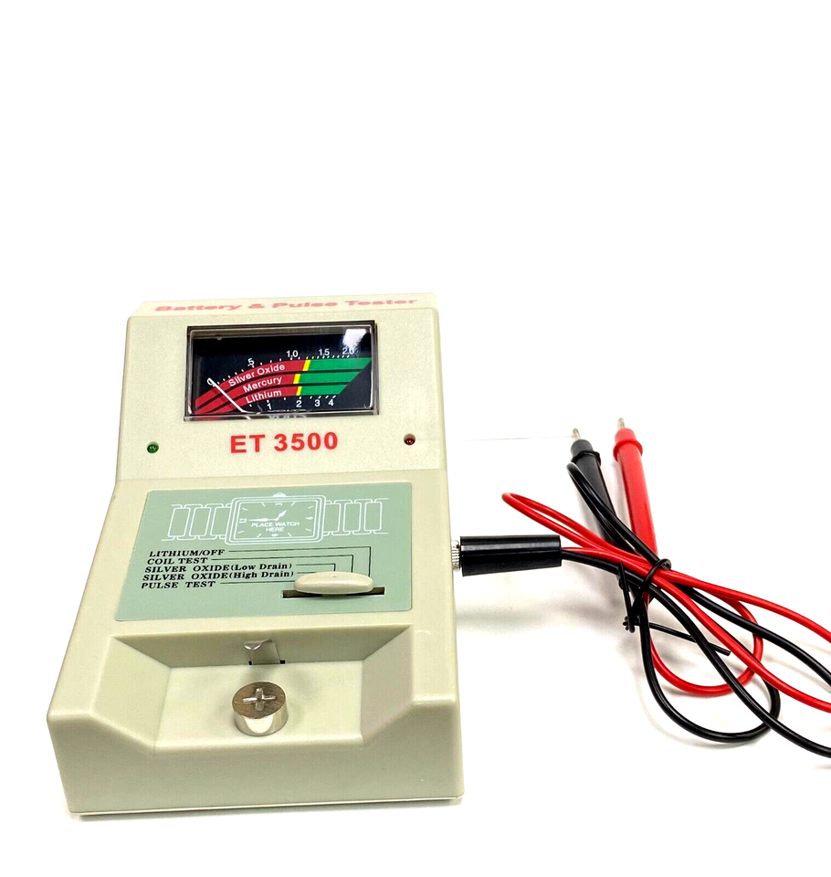 NEW, Battery Pulse And Coil Tester Analyzer Silver Oxide ET3500 | eBay