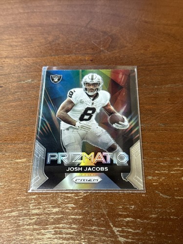 2023 Prizm Football Josh Jacobs Prismatic Insert | eBay