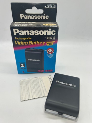 Panasonic P-V211E/1H Battery for VHS-C Video Camera 1300mAh 4.8V (NEW ...