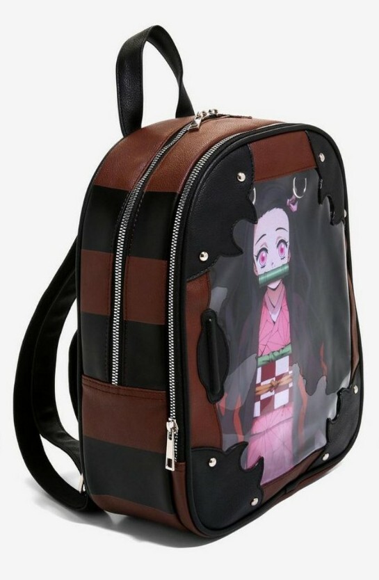Nezuko Mini Backpack Demon Slayer Kimetsu No Yaiba Pin Collector Anime ...