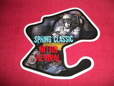 Laguna Seca Spring Classic Nitro Revival Sticker Decal NHRA Hot Rod ...