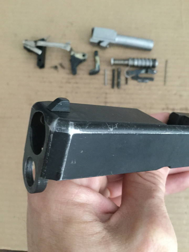 Glock 26 repair / rebuild parts lot 9mm G26 parts with slide stand | eBay