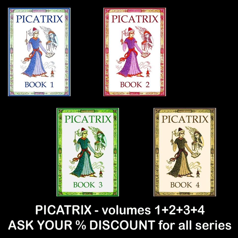 Antique Book Occult Magic Manual Picatrix Talisman Practical Witchcraft ...