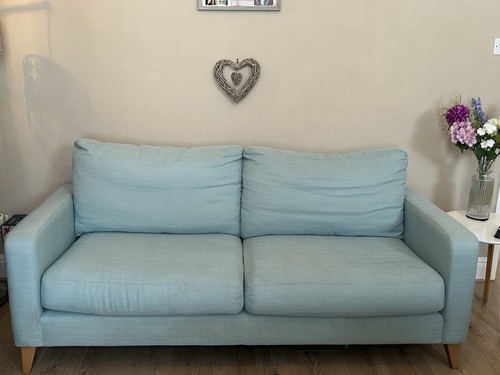 M&S Duck Egg 3 Seater Sofa And 2 Chairs | eBay UK