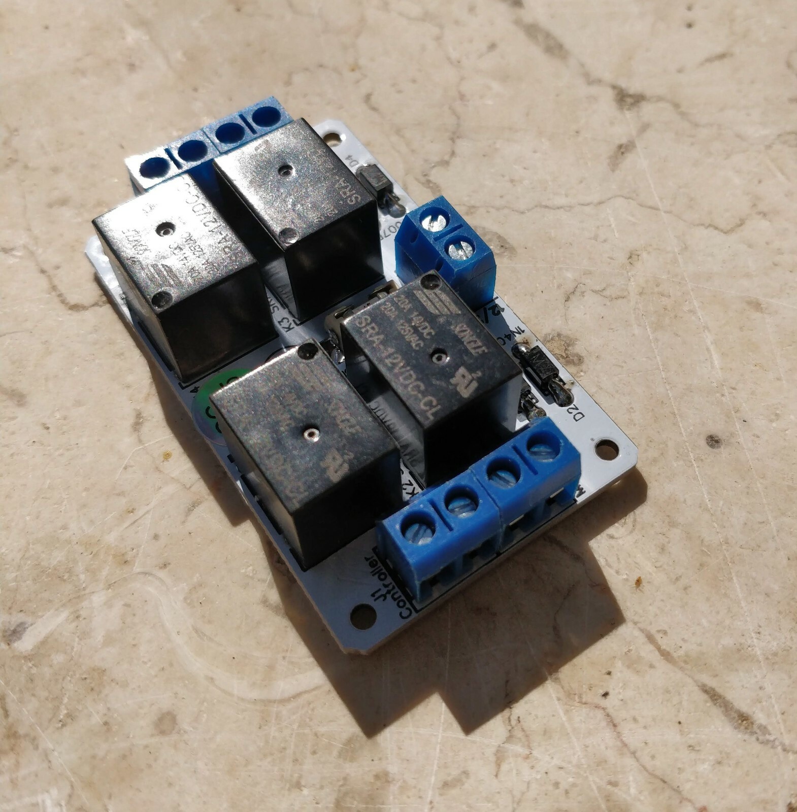 Dual Channel Relay Module Solar Panel Sun Tracking Control Board DIY ...