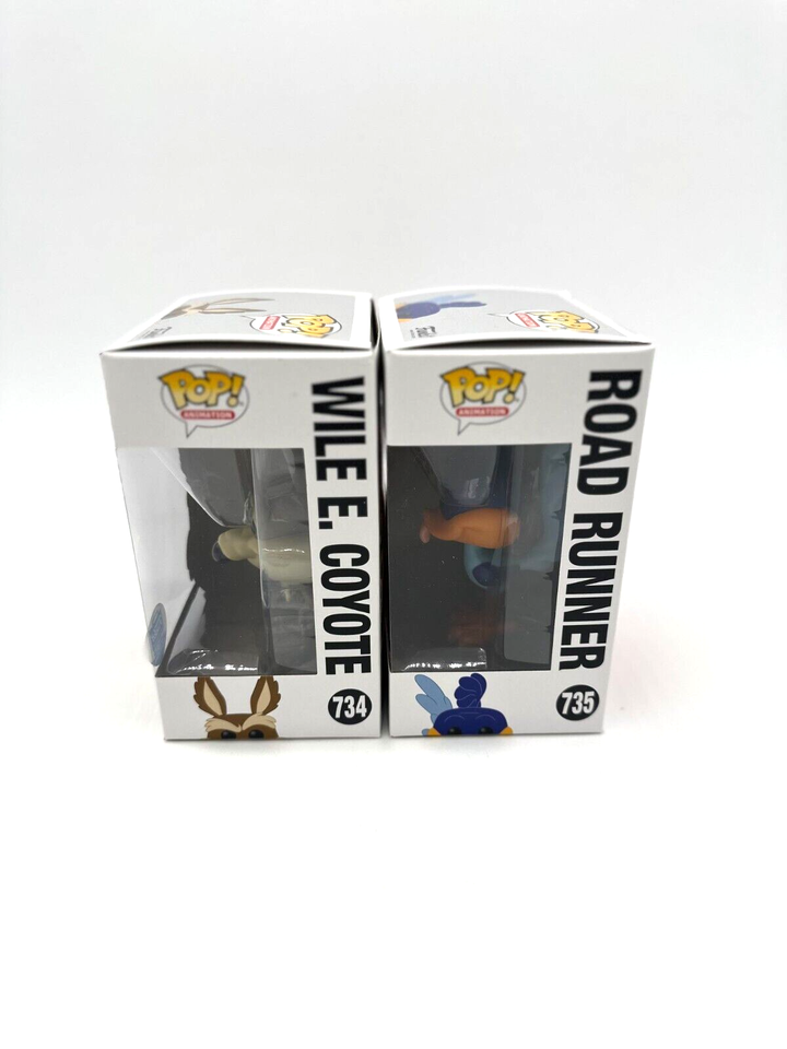 Funko Pop Looney Tunes Wile E Coyote #734 Road Runner #735 Funko Shop ...