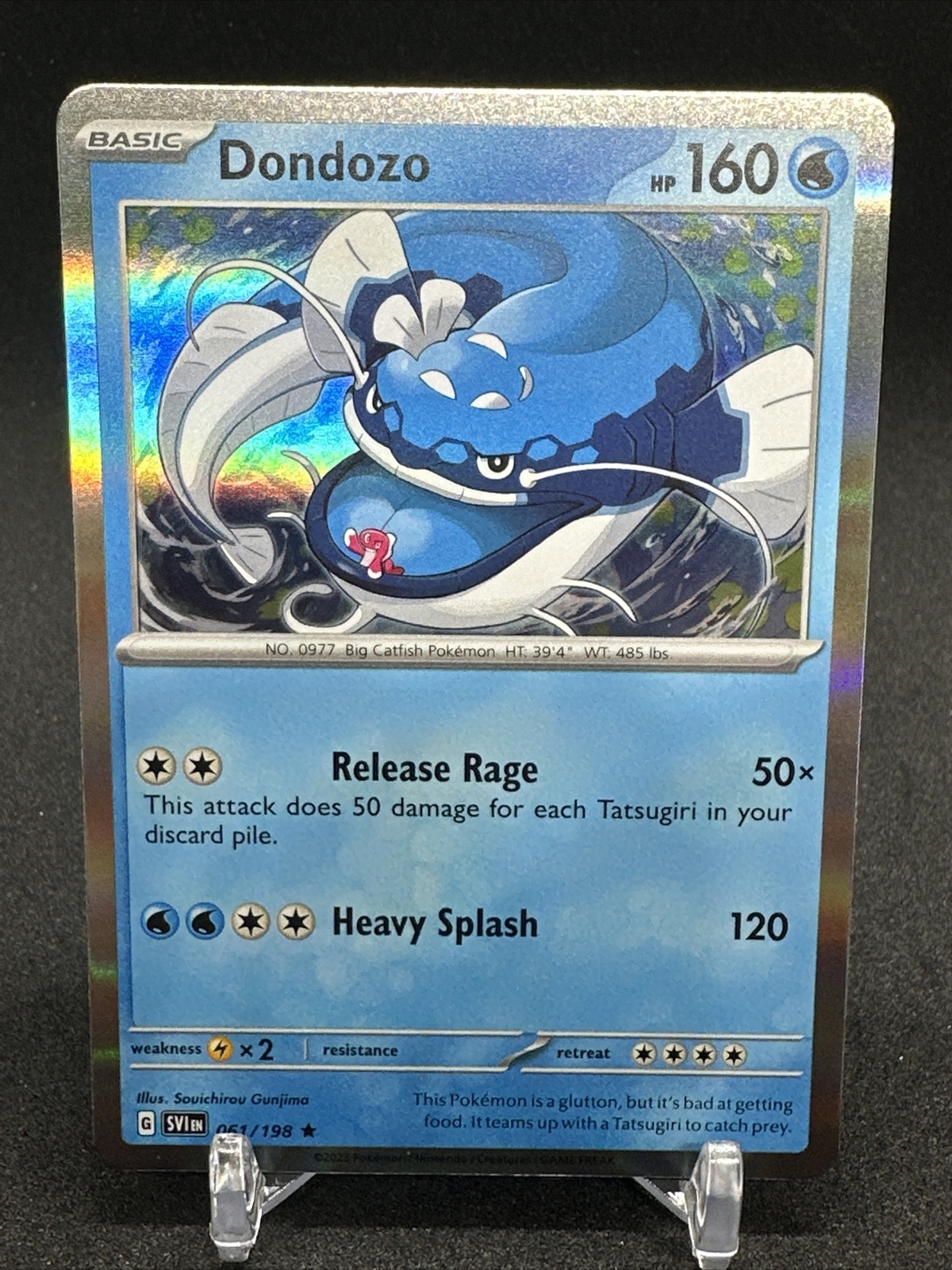 Dondozo 061/198 Holo Rare Pokemon Scarlet and Violet Card NM/MINT | eBay