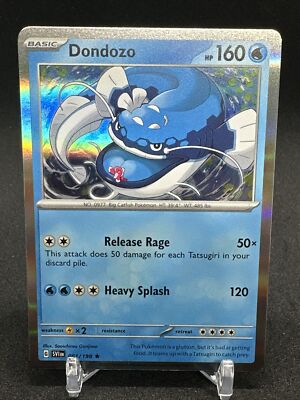 Dondozo 061/198 Holo Rare Pokemon Scarlet and Violet Card NM/MINT | eBay