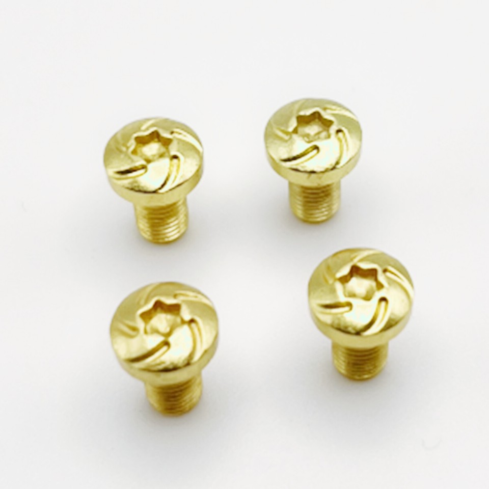 1911 Torx grip screws Spiral design, 1911 screws, grip screws Gold ...