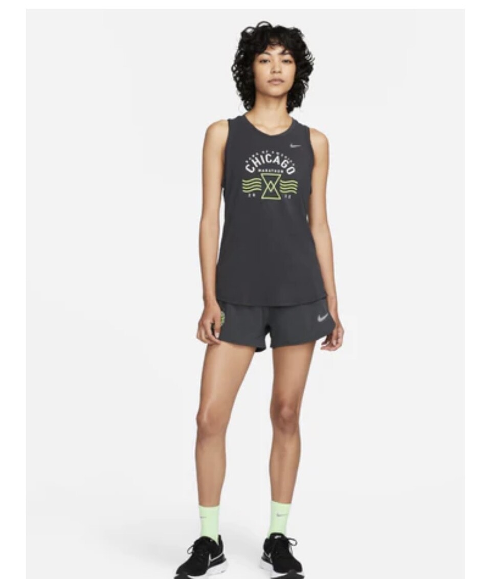 New with Tag Women Nike 2022 Chicago Marathon Tank Top Shirt DX4515-045 ...