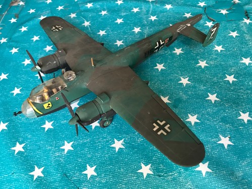 BUILT ITALERI 105 1:72 scale Dornier DO 217 K-1 Model Kit With part ...