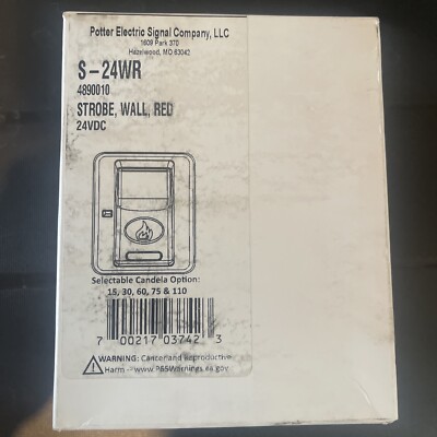 Fire Alarms - Potter Electric