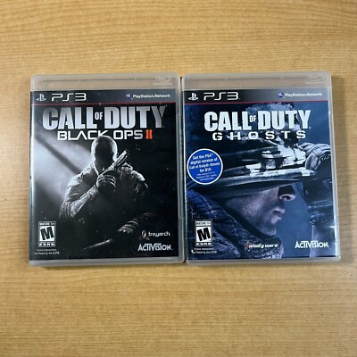 Call of Duty: Ghosts & Black ops II - Sony PlayStation 3 47875846777| eBay