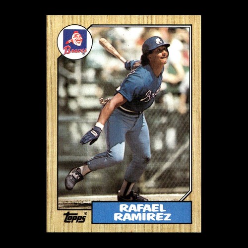 Rafael Ramirez 1987 Topps Atlanta Braves #76 Set Break R305 | eBay