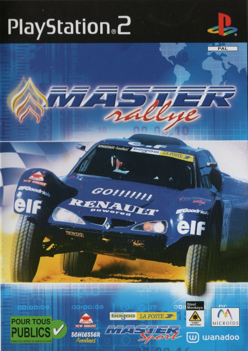 Master Rallye PlayStation 2 PAL - Prix - Photo - Présentation
