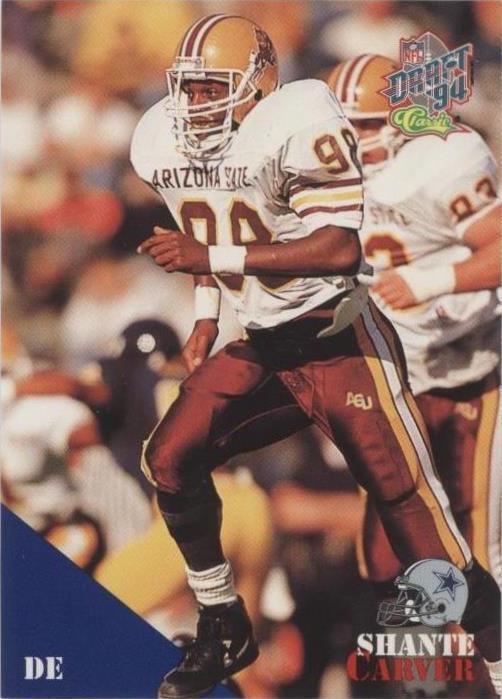 1994 Classic NFL Draft - Shante Carver #7 (RC) for sale online | eBay