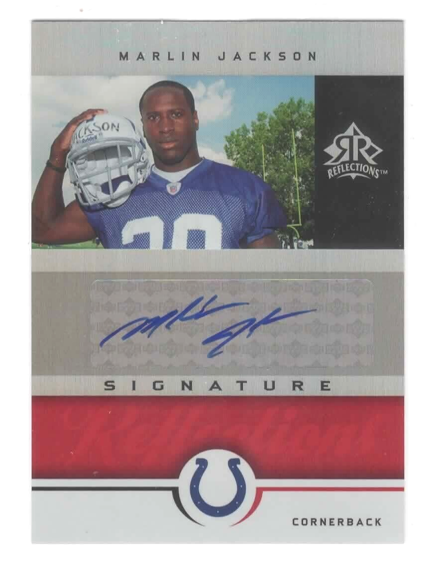 2005 REFLECTIONS SIGNATURE REFLECTIONS RED MARLIN JACKSON AUTO SP SR-MJ ...