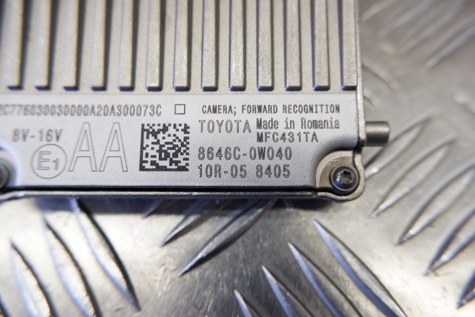 TOYOTA YARIS 2021 FRONT FORWARD RECOGNITION CAMERA 8646C-0W040 | eBay UK