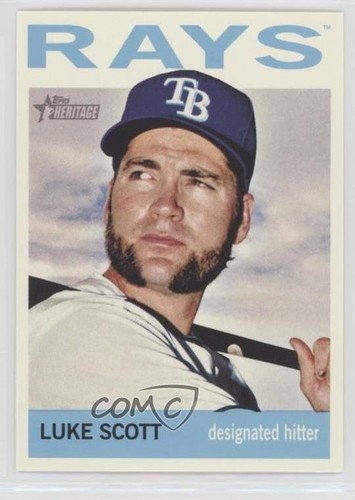 2013 Topps Heritage High Number Luke Scott #H589 | eBay