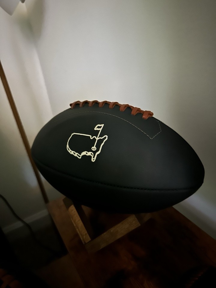 New 2025 Augusta National Berckmans Place Leather Masters Football🔥🌺 | eBay