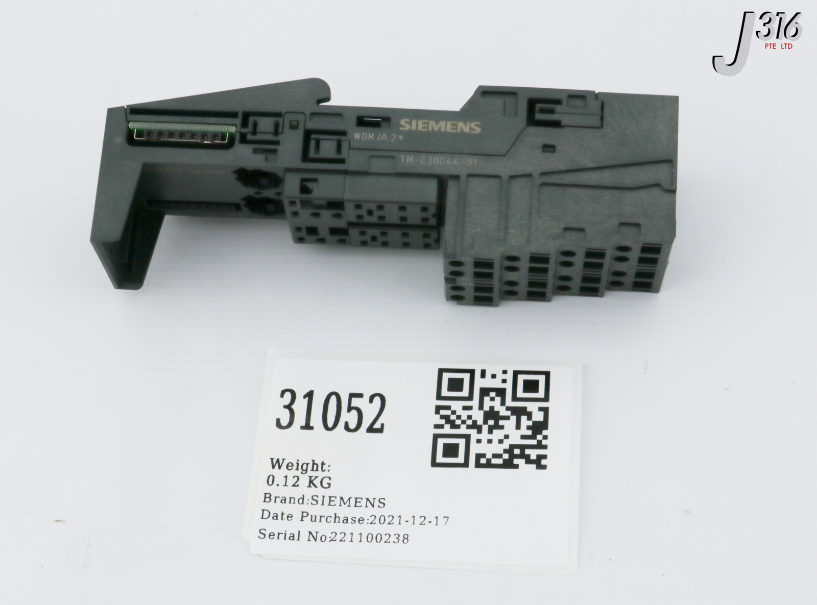 31052 SIEMENS TERMINAL MODULE, WDM/A2, TME30C44-01 (NEW) 6ES7 193-4CG30 ...