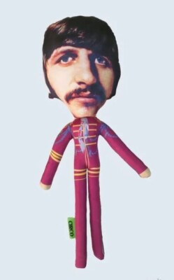 RINGO STARR 15" DOLL Handmade Stuffed Plush Toy Action Figure Sgt ...