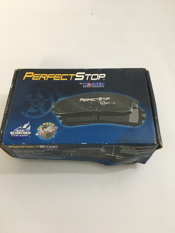 PERFECT STOP PS1202C Ceramic Brake Pad (1 Set of 4 Pieces) MADE IN USA ...