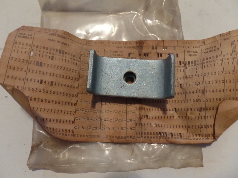 NOS YAMAHA FRONT SEAT CARRIER CLAMP MG1T MJ2 YL2 YG5 L5T 72-70 162 ...