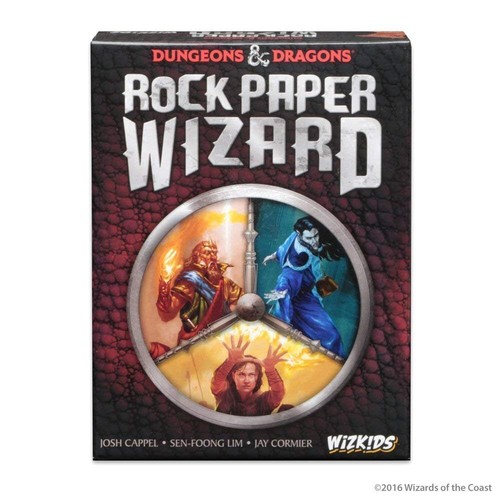 WizKids Dungeons & Dragons: Rock Paper Wizard Fantasy Card Board Game ...