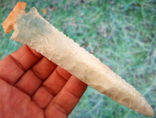 Super Fine 5 5/8 inch Ohio Flintridge Dovetail Point with COA Arrowheads | eBay